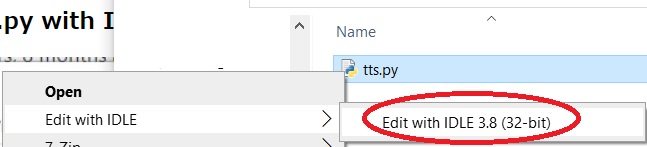 Tts File Python Script