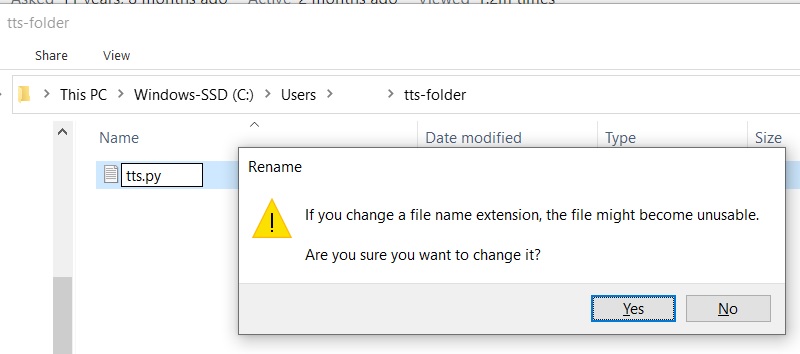 Tts File Python Script